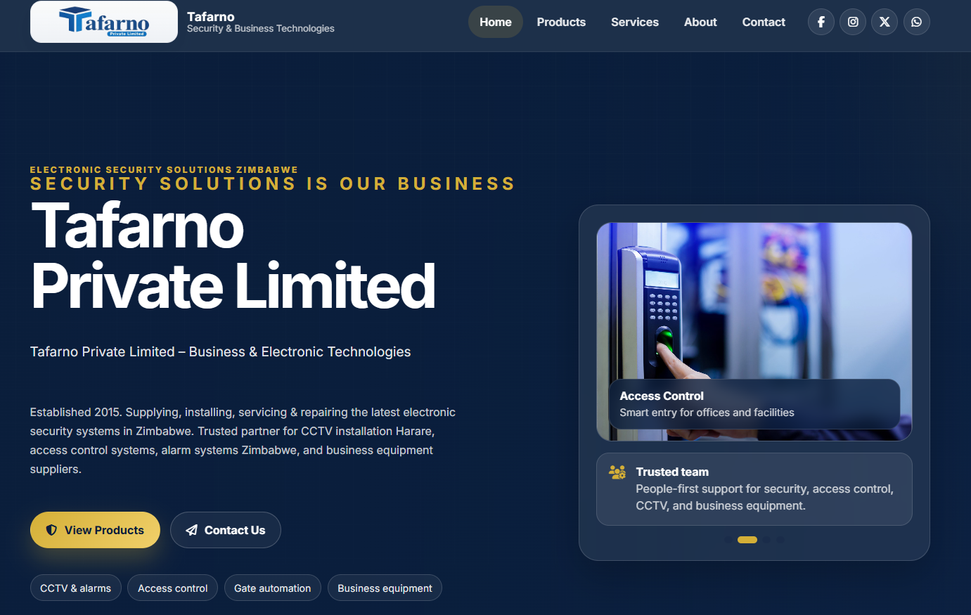 Affection Technologies Zimbabwe | Web Design Harare